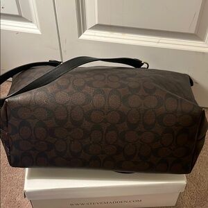 Bags | Coach Fiona Tote Bag Signature Canvas | Poshmark